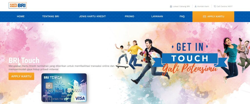 Cari Tahu Cara Mengajukan Kartu Kredit BRI Touch Visa Gold Online ...